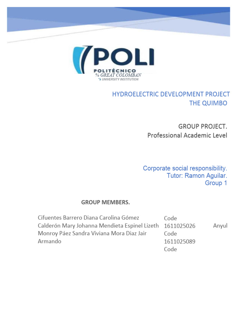 Final - Second Delivery Corporate Social Responsibility | PDF | Cost Of ...