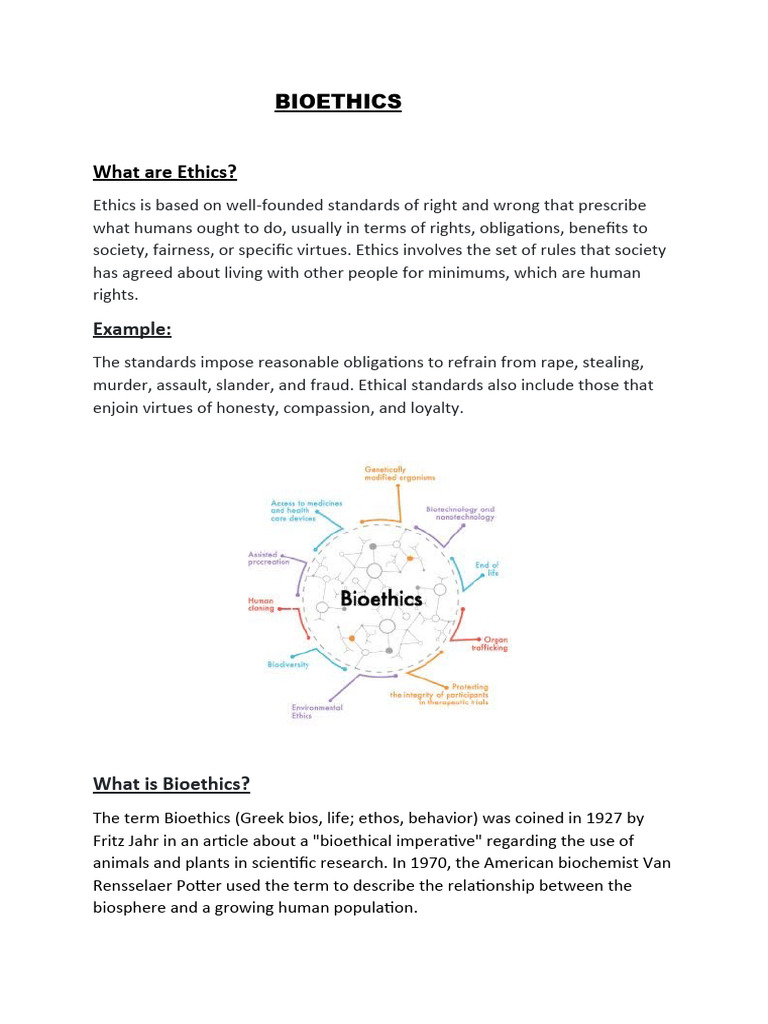 Bioethics Group Assignment | PDF | Bioethics | Biology