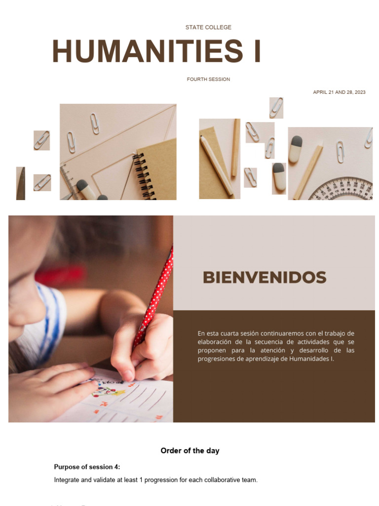 Presentation - Session 4. Humanities | PDF | Knowledge | Learning