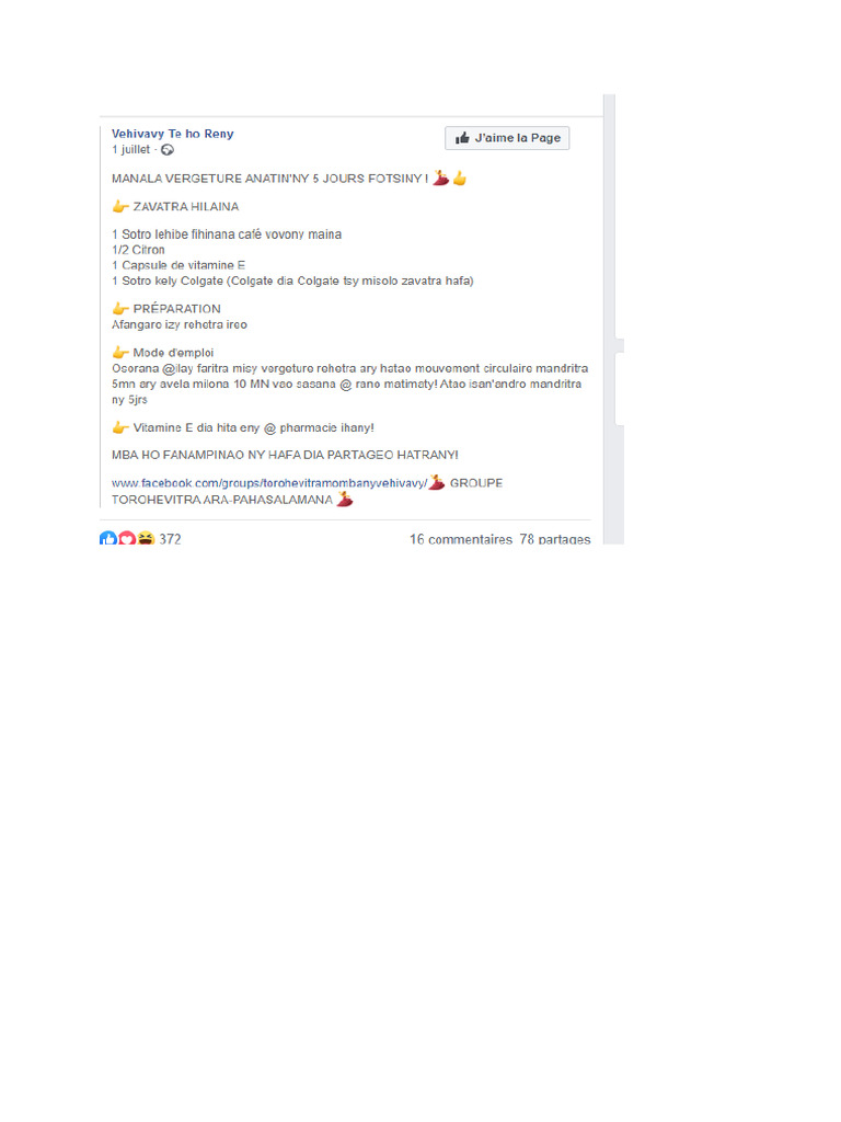 Vergeture | PDF