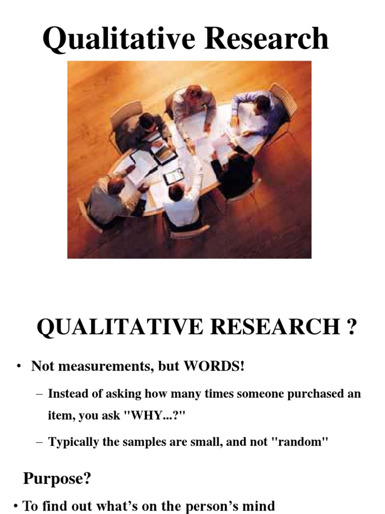 Qualitative Research | PDF | Focus Group | Qualitative Research