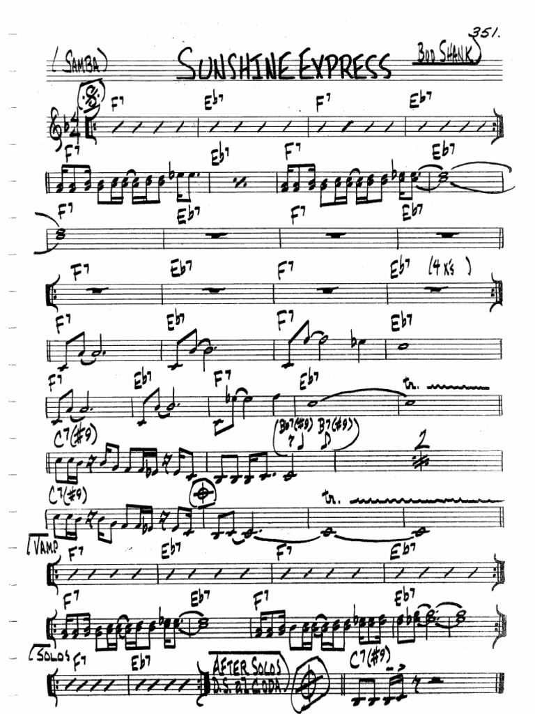 Sunshine Express | PDF