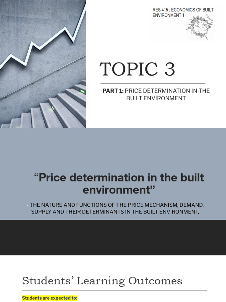 Topic 3 Price Determination Demand | PDF
