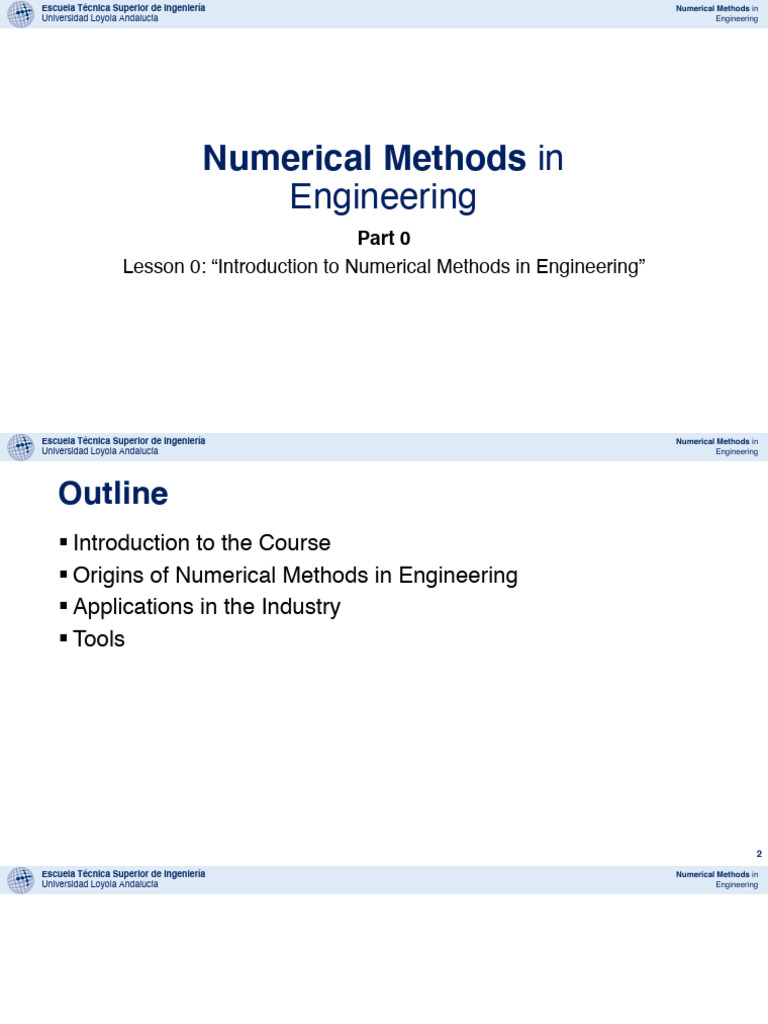 Lesson 0 | PDF | Numerical Analysis | Mathematics