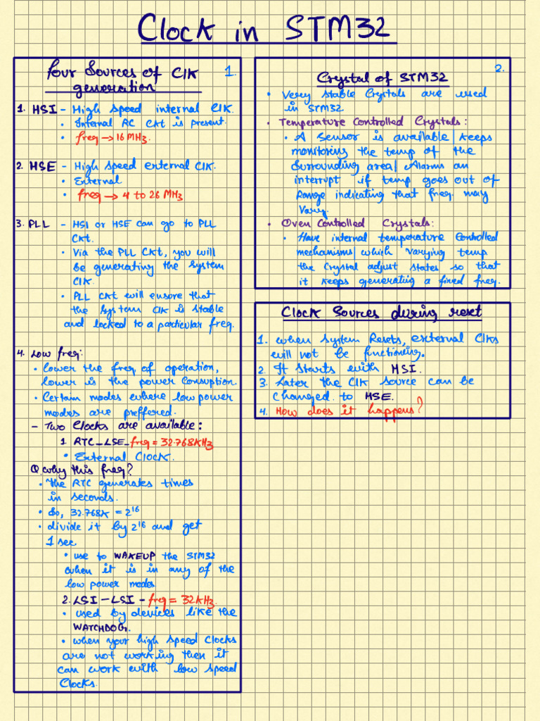 Clock and Low Power Modes - STM32 | PDF | Computer Architecture | Computing