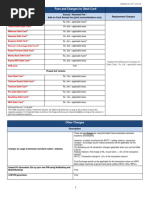 HDFC Debit Card Fees Guide | PDF | Debit Card | Financial Transaction
