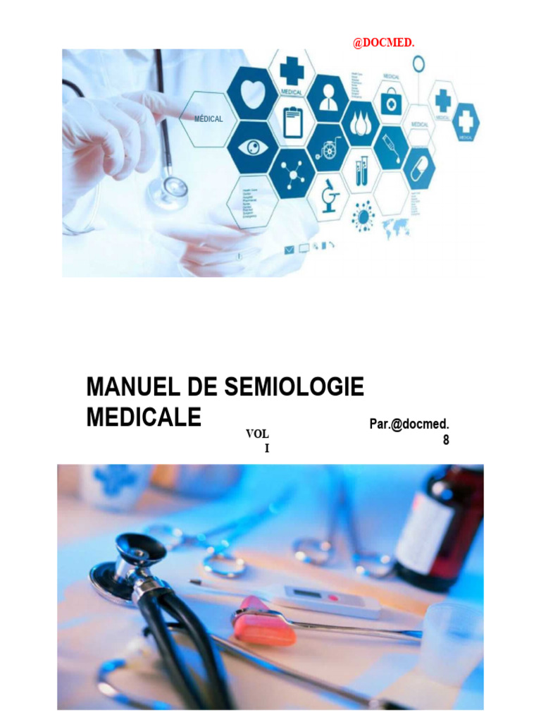 Manuel de Sémiologie Médicale | PDF | Douleur | Maladies et troubles ...