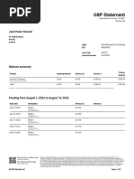 STANDARD BANK Confirmation Letter | PDF