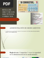 Los 5 Correctos en La Administración de Medicamentos | PDF