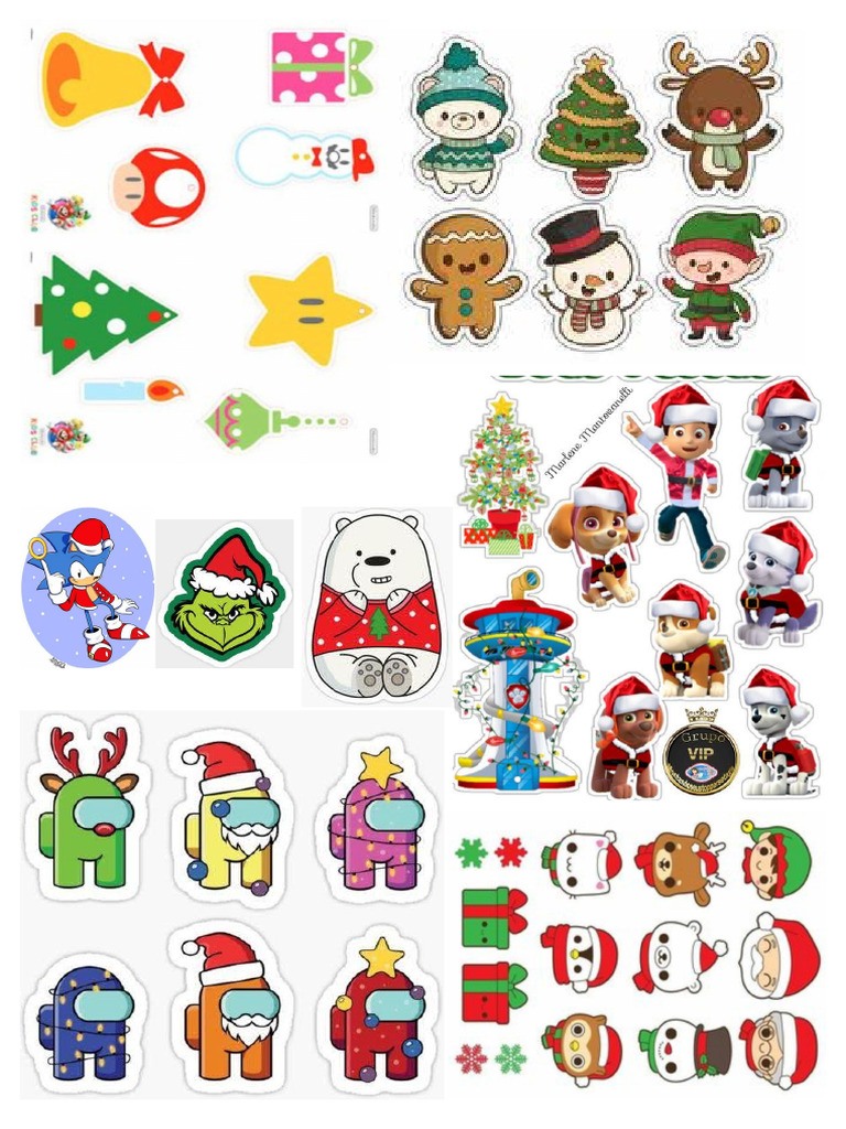 Sticker Emi Navidad | PDF