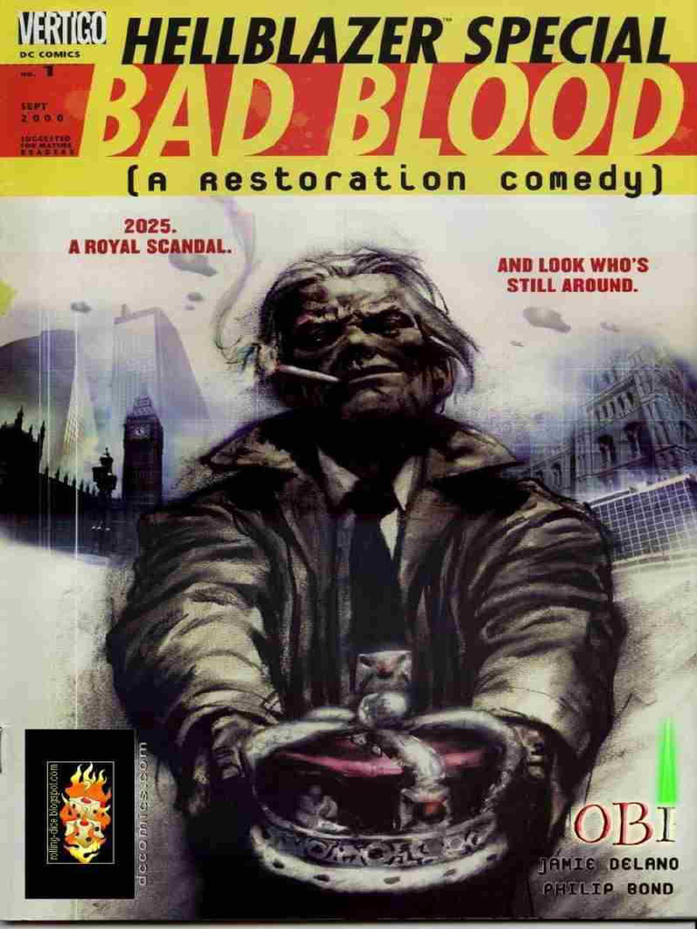 Hellblazer - Bad Blood - 2000 (Vertigo) - 001 | PDF