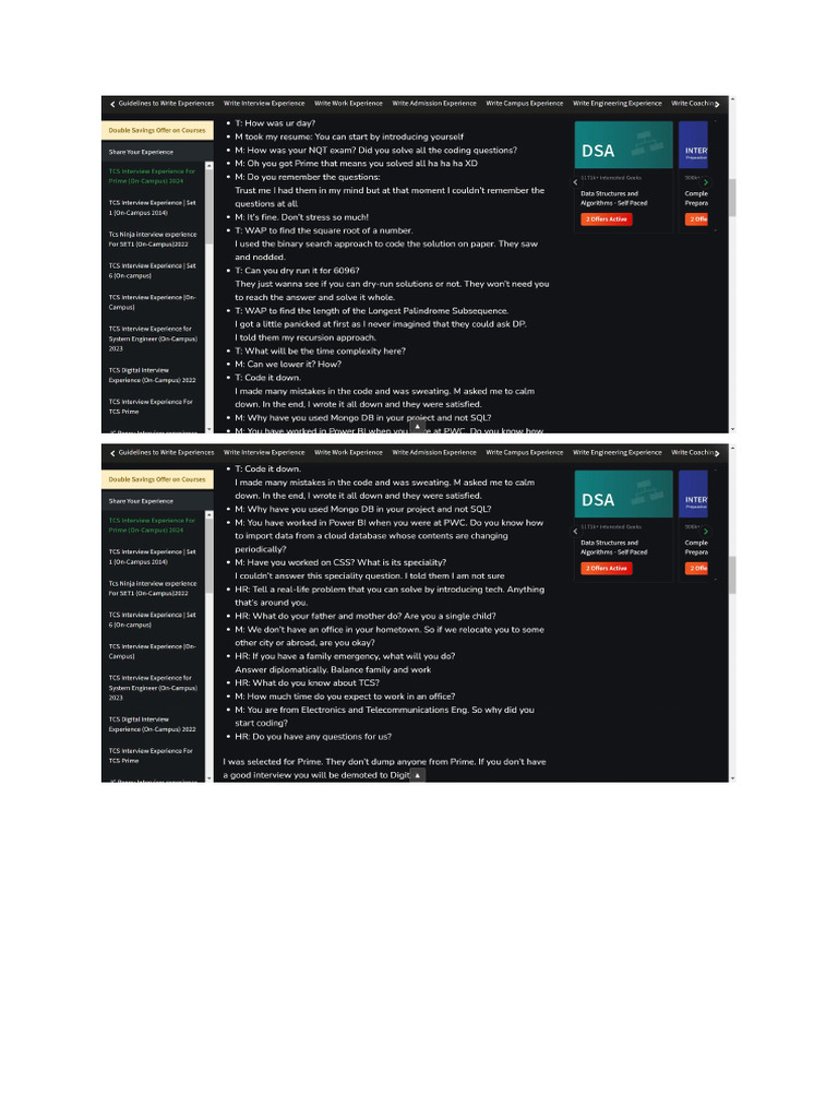 TCS | Download Free PDF | Inheritance (Object Oriented Programming ...