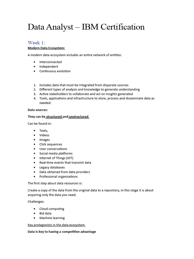 Introduction To Data Analysis | PDF | Data Analysis | Databases