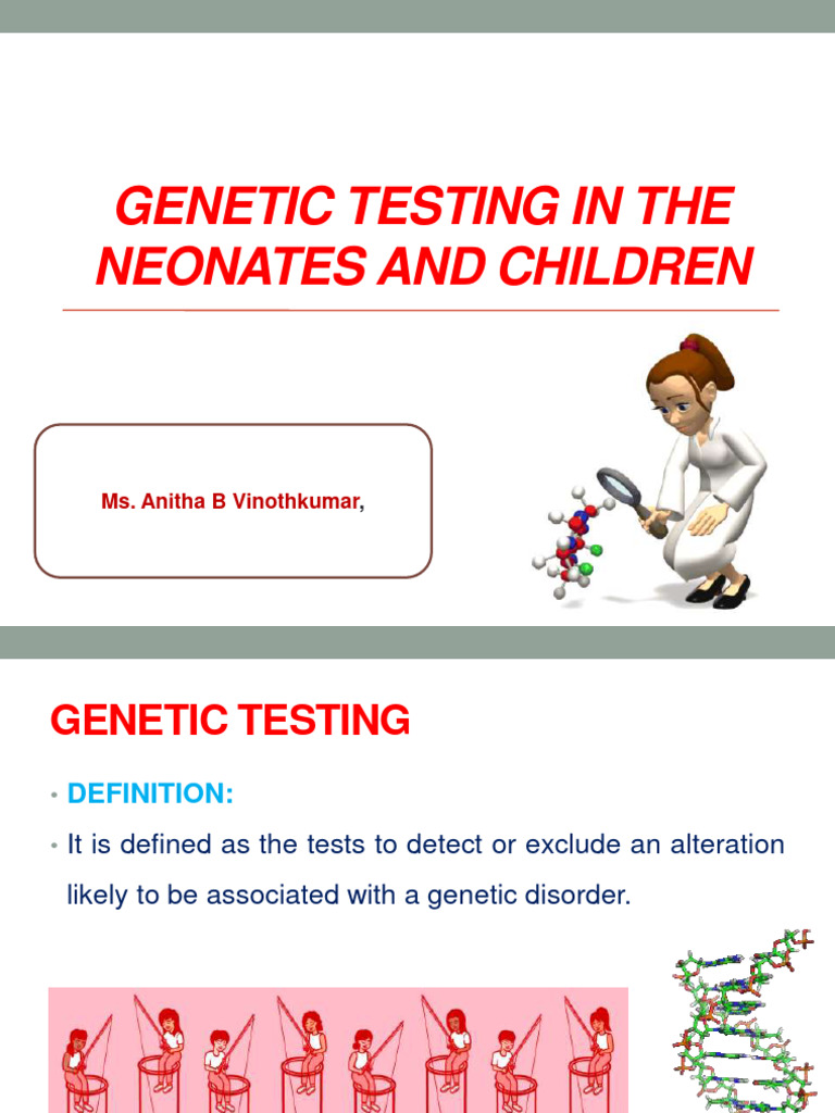 ON UNIT-3-Genetic Testing | PDF | Genetic Disorder | Genetic Testing