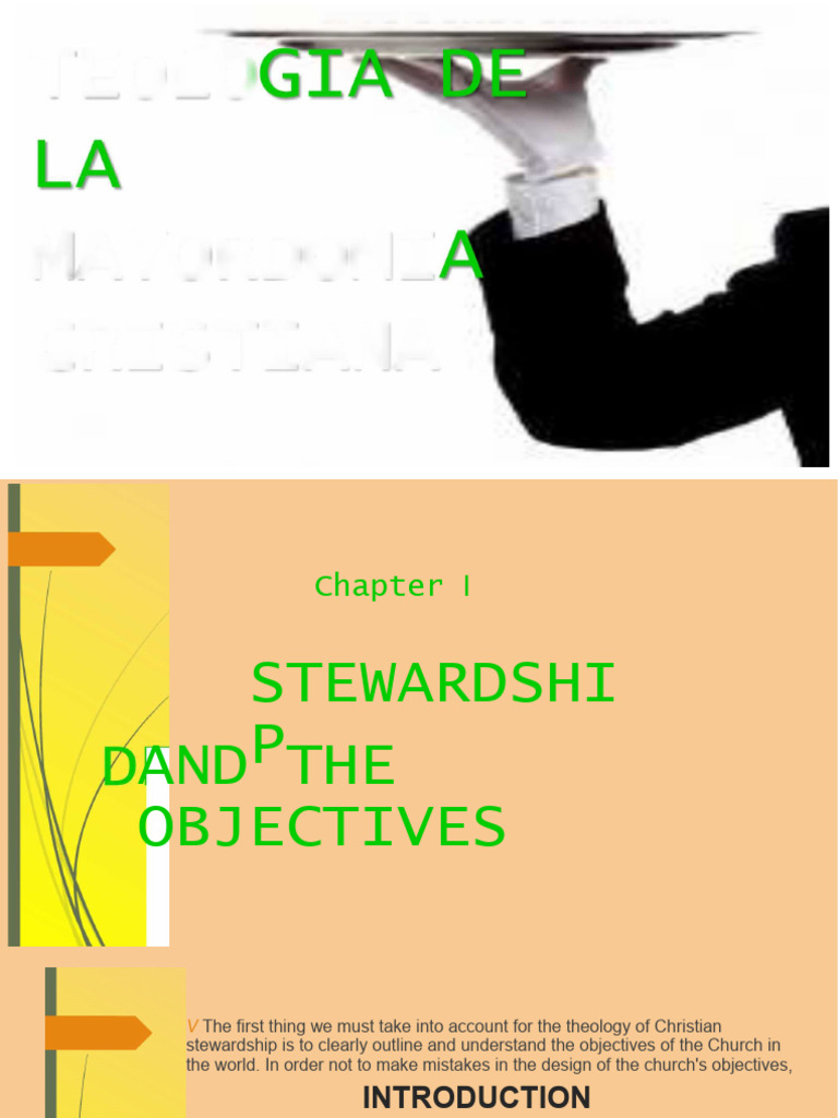 Christian Stewardship and Church Objectives | PDF | God | Love