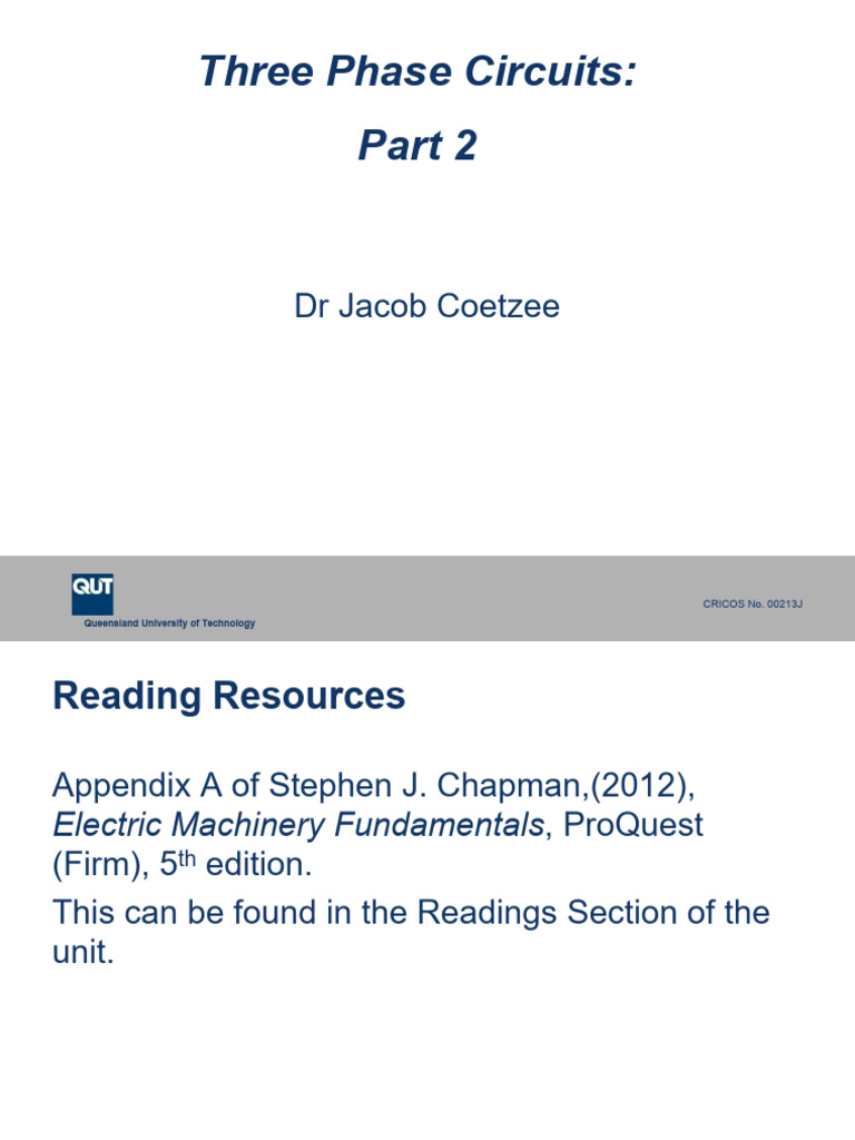 Three Phase Circuits Part 2 | PDF | Computer Engineering | Electric Power