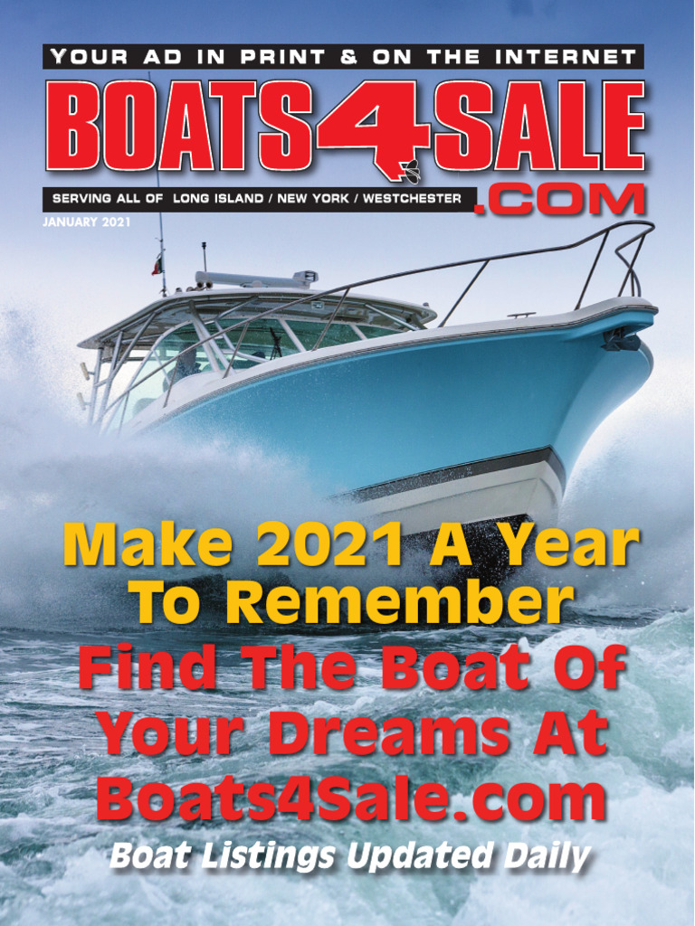 Boats 4 Sale Magazine January 2021 | PDF | Watercraft