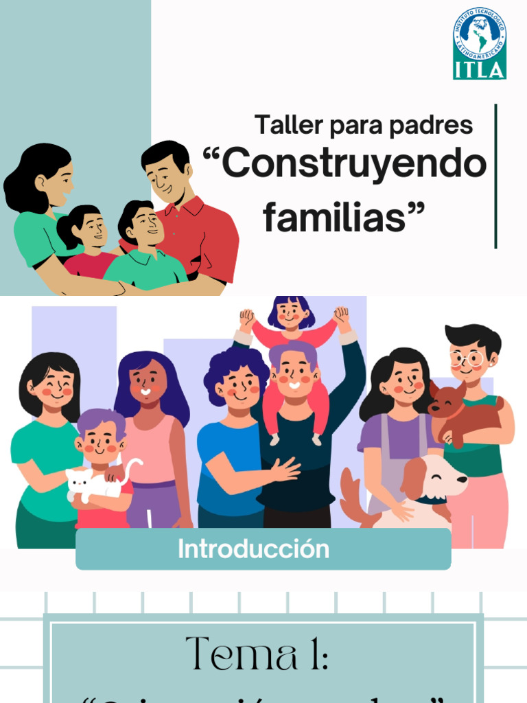 Presentación Del Taller Para Padres Pdf Pensamiento Las Emociones