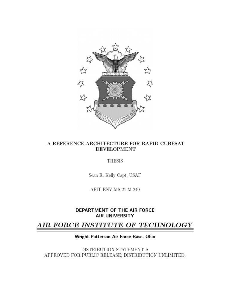 Rapid Cubesat Development Architecture Pdf Unified Modeling