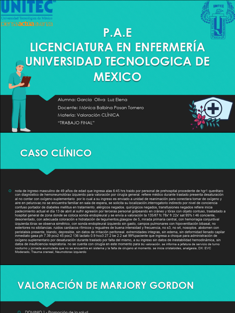 Pae Valoracion | Descargar gratis PDF | Medicina CLINICA | Medicina