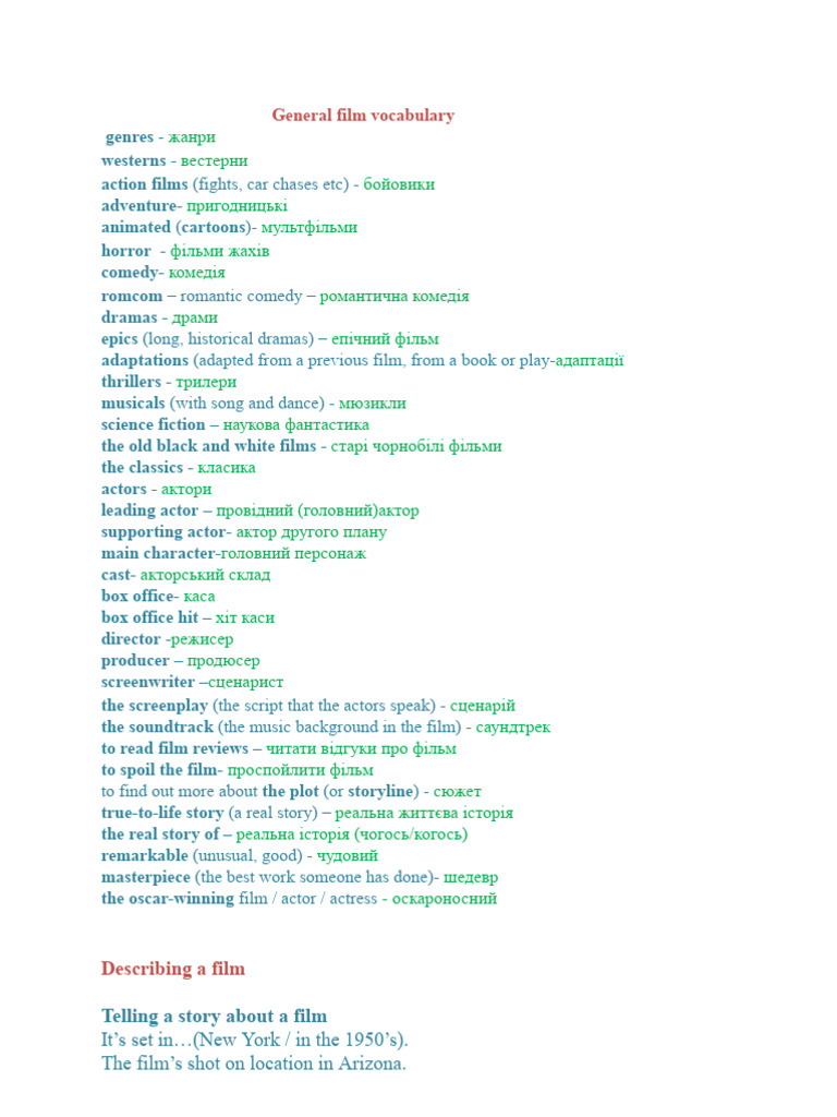 English Speaking Homework | PDF