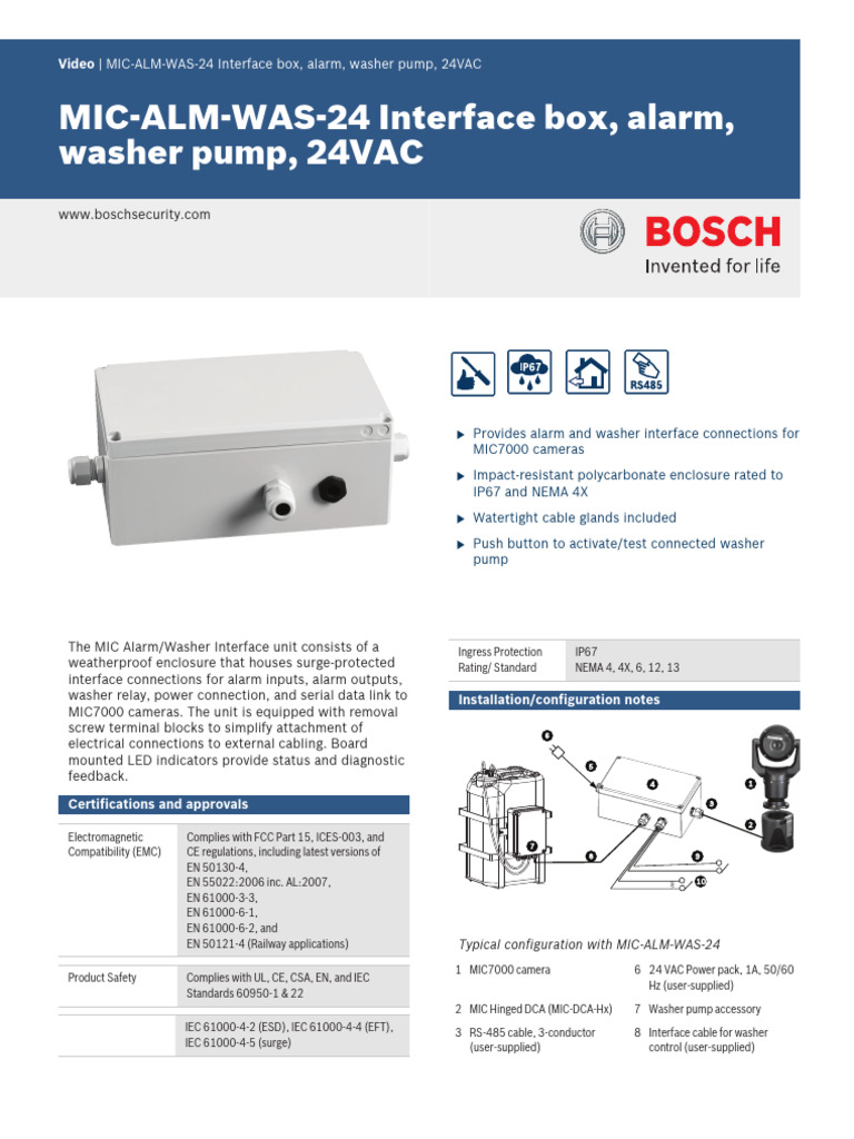 MIC ALM WAS 24 Data Sheet enUS 17576798347 | PDF | Electronics | Electricity