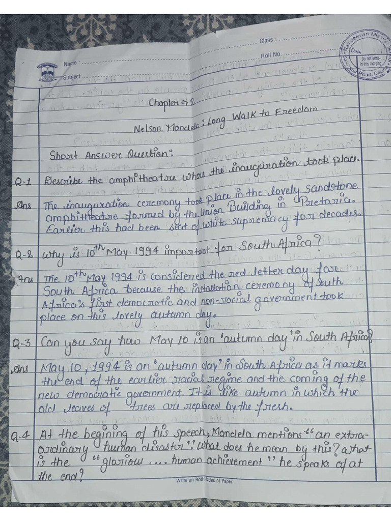 English (Beehive) Chapter 2 Notes | PDF