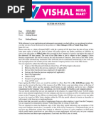 LTI Mindtree Offer Letter | PDF