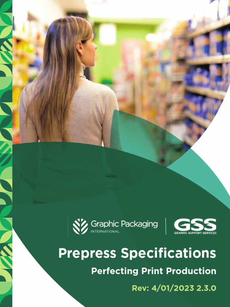 Prepress Specifications Eng | PDF | Communication Design | Vision