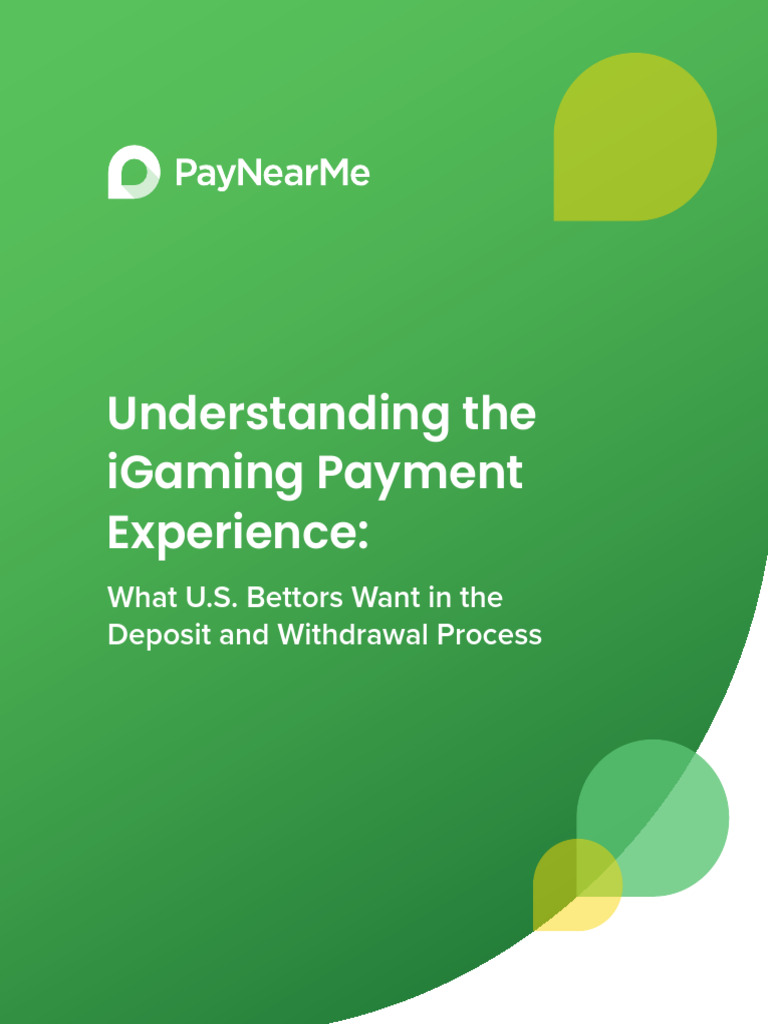 PayNearMe Bettor Payment Experience | PDF | Gambling | Pay Pal