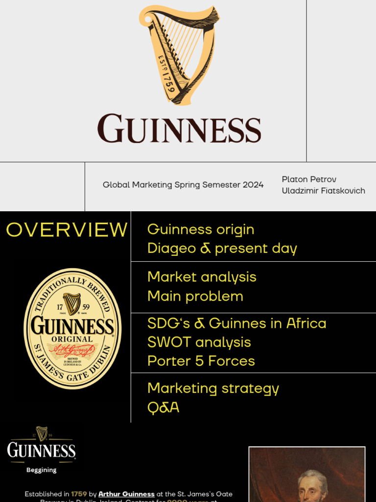 Guinness | PDF | Beer | Brewing