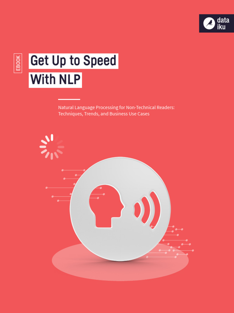 Dataiku - Get Up To Speed With NLP | PDF | Machine Learning | Computational Neuroscience