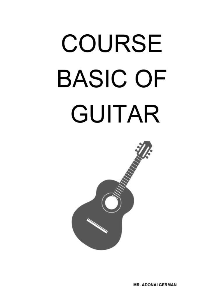 Guitar Course | PDF | Guitars | Musical Instruments