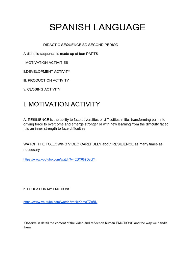 ANA FRANK Didactic Sequence (1) SPANISH CASTELLIAN LANGUAGE | PDF | Anne Frank