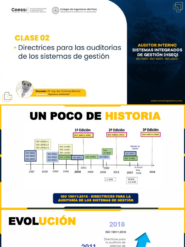 Clase 02 - Auditor Interno en Sistemas Integrados de Gestión | PDF | Auditoría