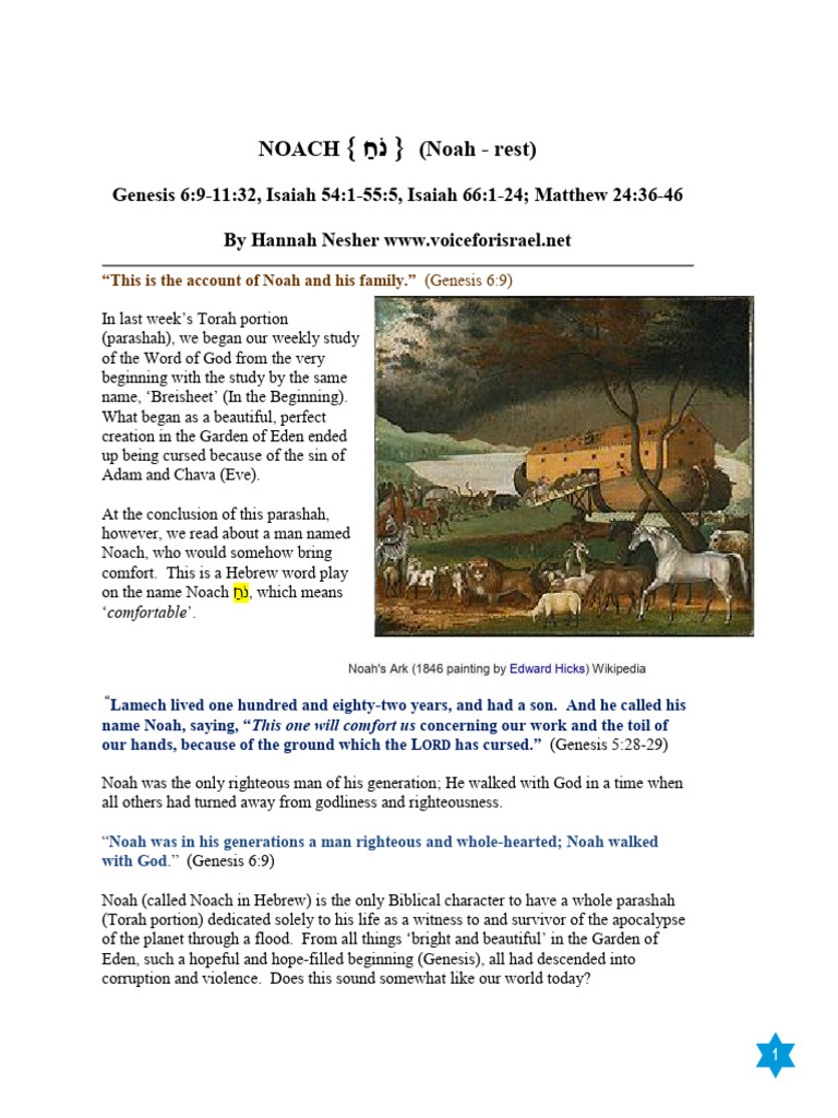 02 Noach | PDF | Noah | Noah's Ark