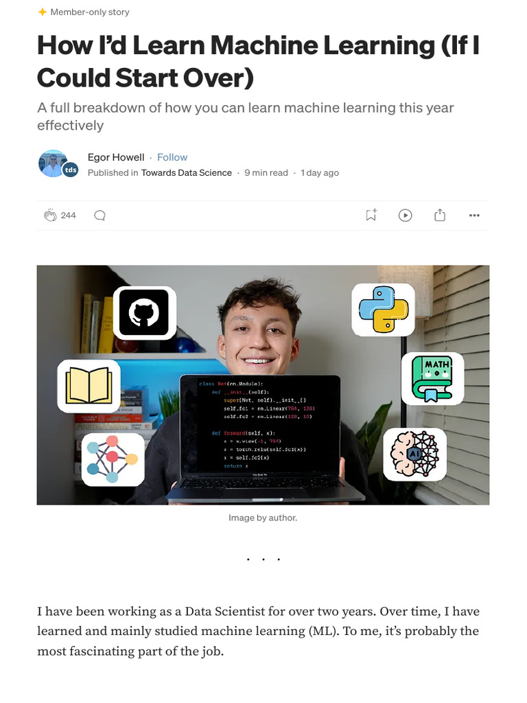 Learn Machine Learning from Scratch | PDF | Machine Learning | Mathematics