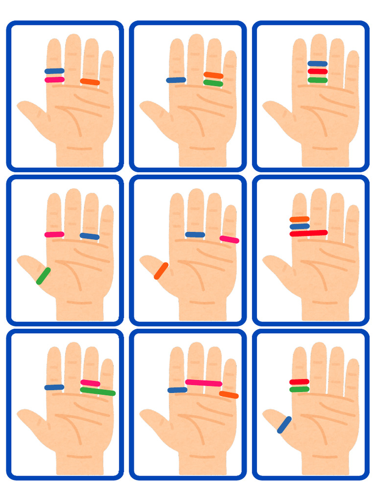 Juego de Tarjetas Motricidad Fina | PDF