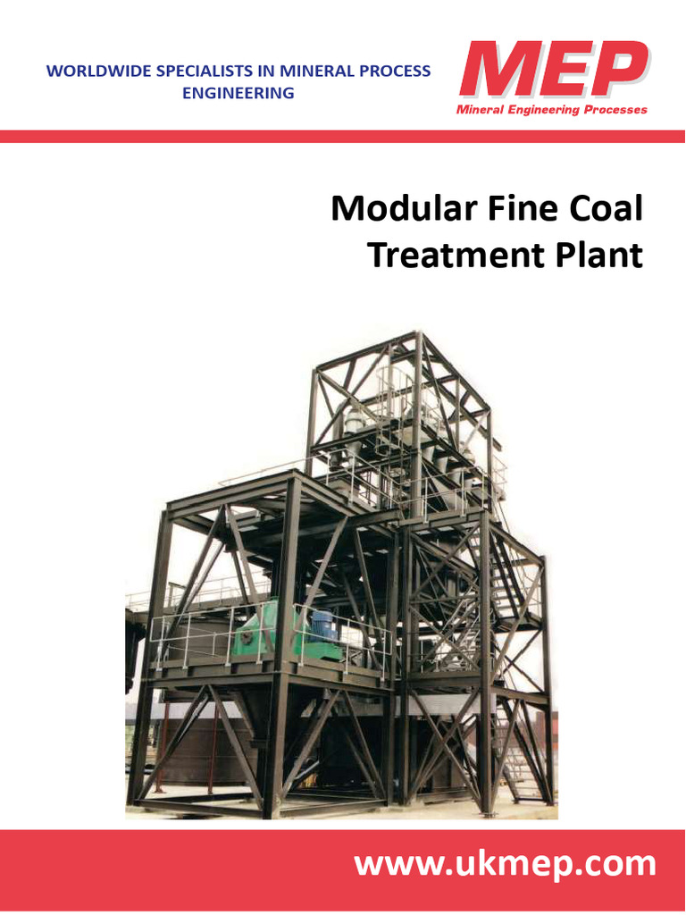 MEP - Fine Coal Treatment Plant Brochure | PDF