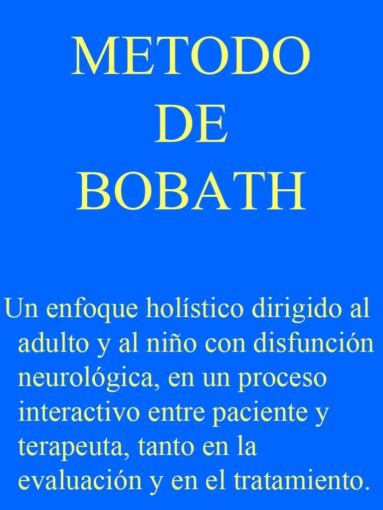Método Bobath | PDF | Músculo | Pelvis