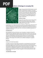Remedial Biology Notes On Unit 2 | PDF