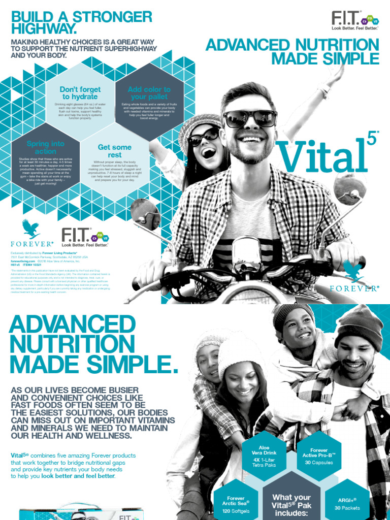 Vital5 Booklet | Download Free PDF | Nutrients | Dietary Supplements