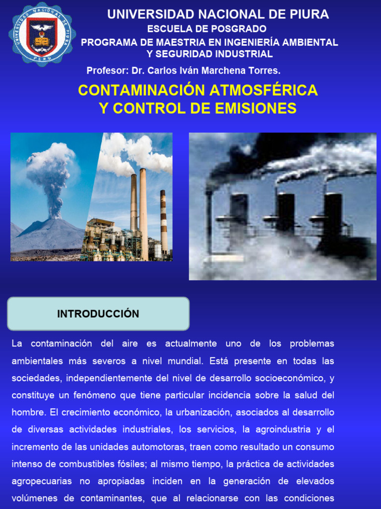 Control de Emisiones 2024 | PDF | Herida | Atmósfera
