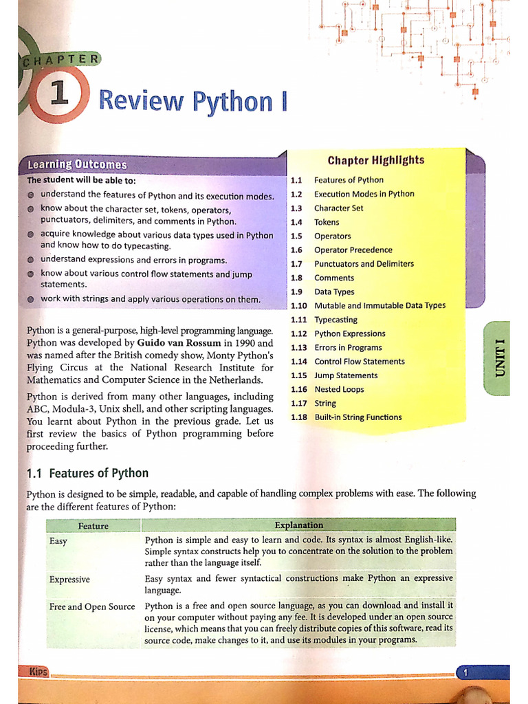 Revision Tour 1 | PDF