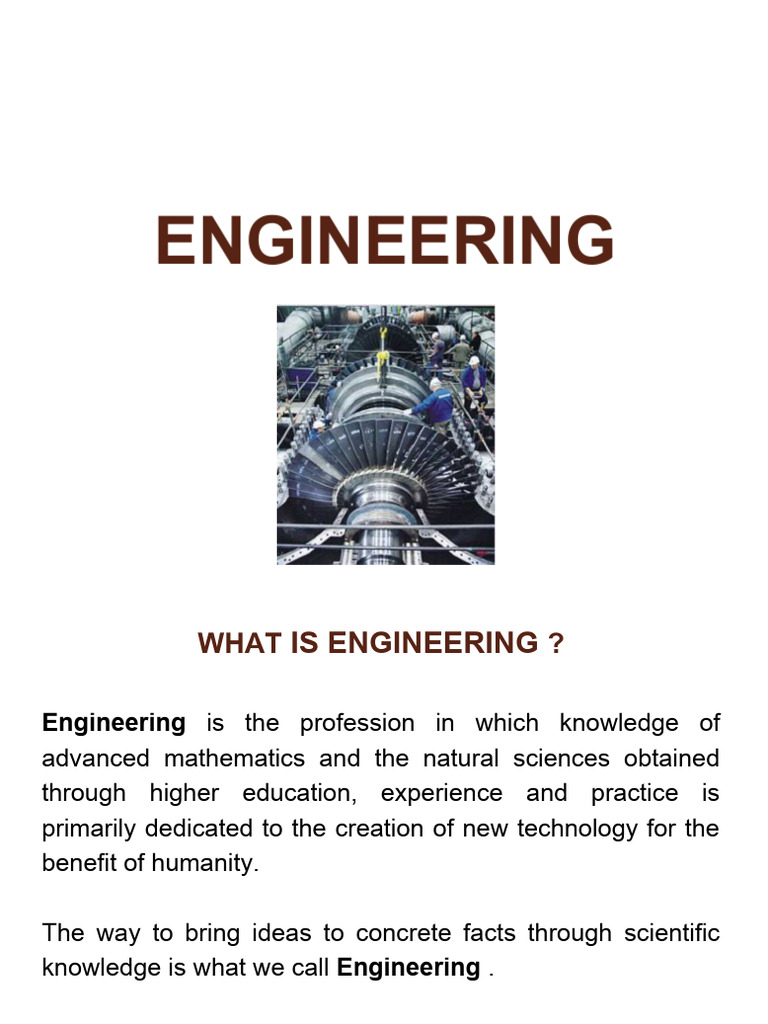 1 History of Engineering | PDF | Engineering | Science