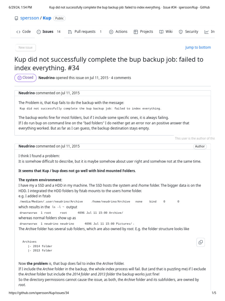 Issue #34 Spersson - Kup GitHub | PDF | Computer File | Directory (Computing)