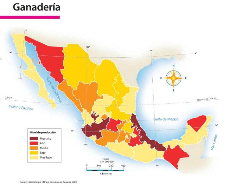 Mapa Mexico Ganaderia | PDF