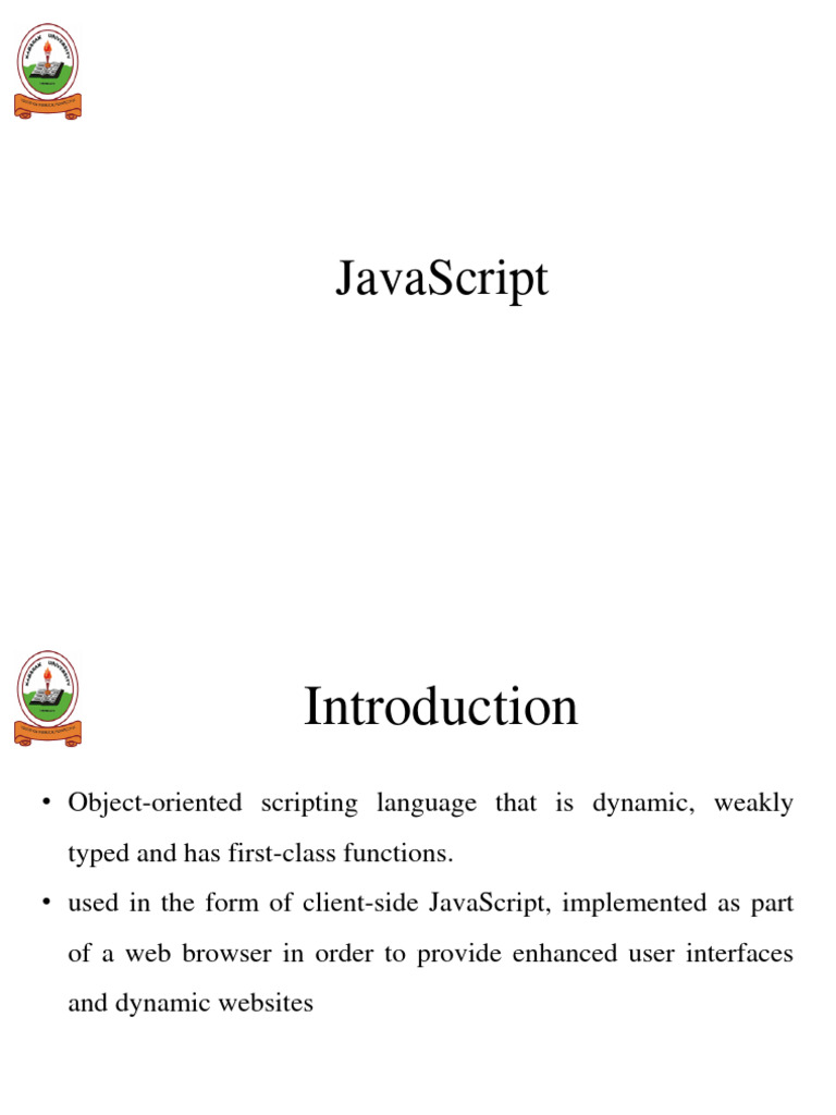 Javascript 1 | Download Free PDF | Data Type | Java Script