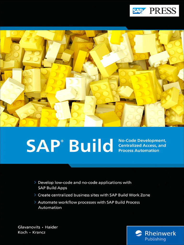 Sample Book - SAP Build-SAP Press | PDF | Mobile App | Cloud Computing