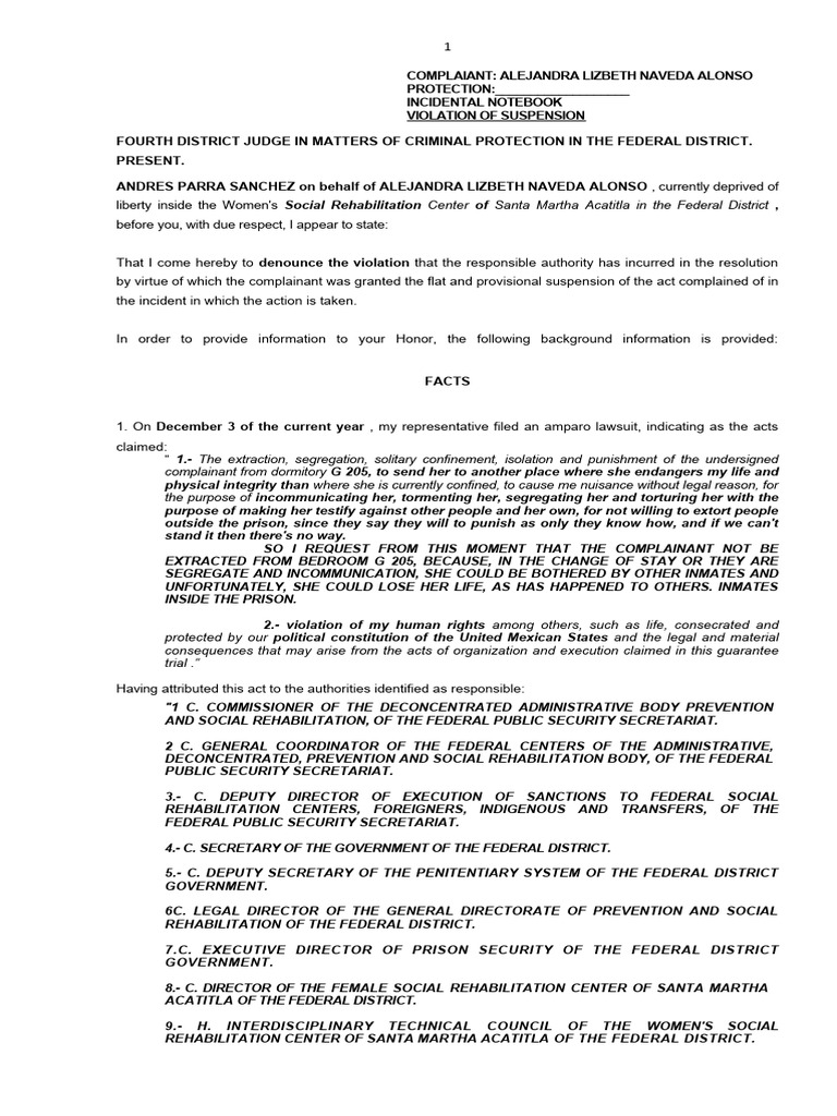Suspension Violation Incident | PDF | Complaint | Regulatory Compliance